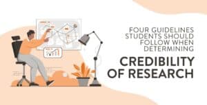 Four guidelines students should follow when determining credibility of ...