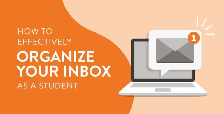 How to effectively organize your inbox as a student - RMCAD