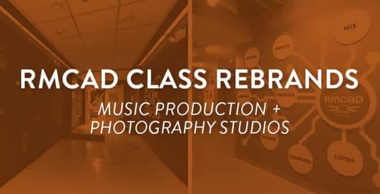 RMCAD class rebrands music production and photography studios - RMCAD