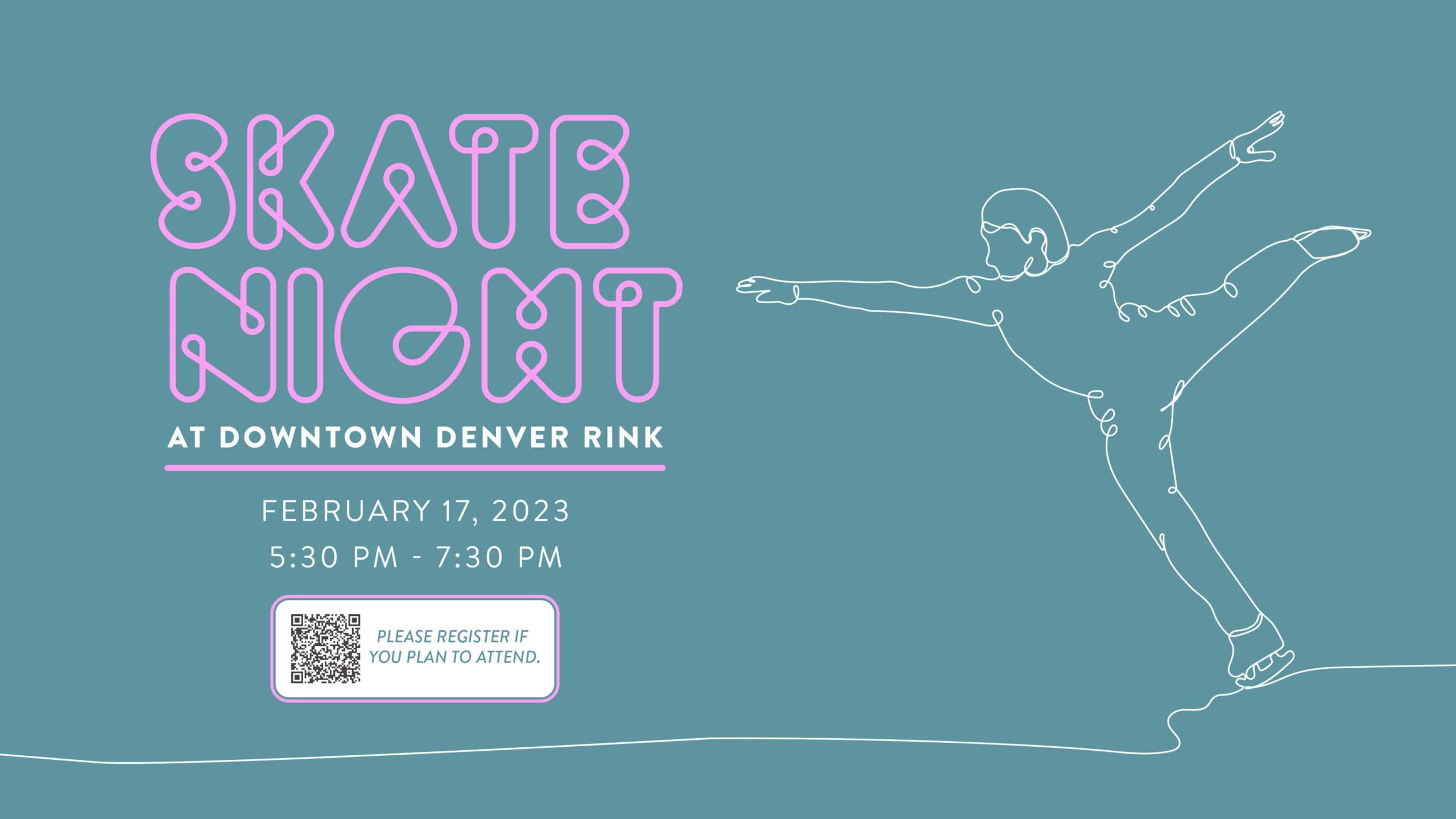 Skate Night at Downtown Denver Rink