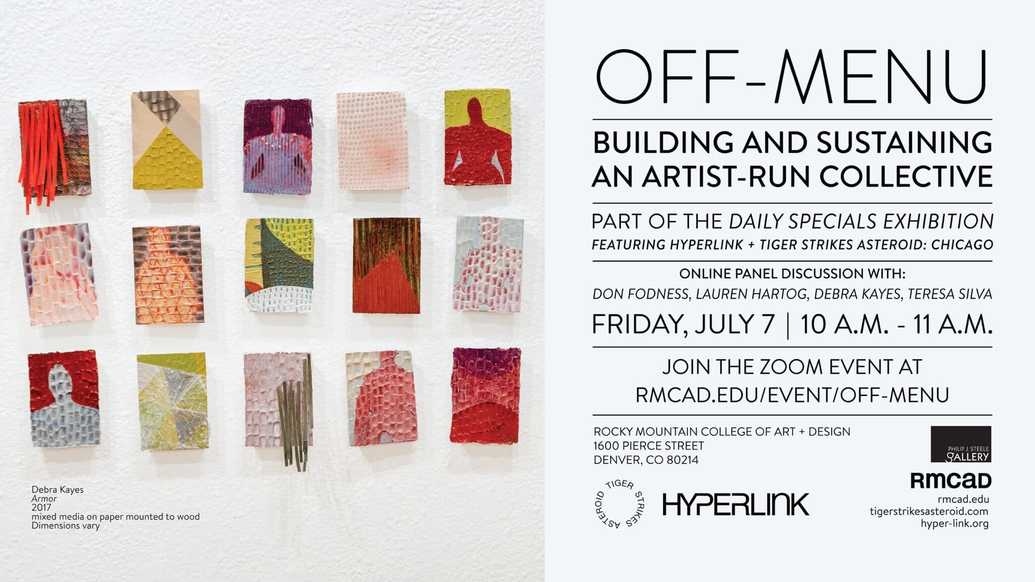 Off Menu - Building and Sustaining an Artist-Run Collective - RMCAD