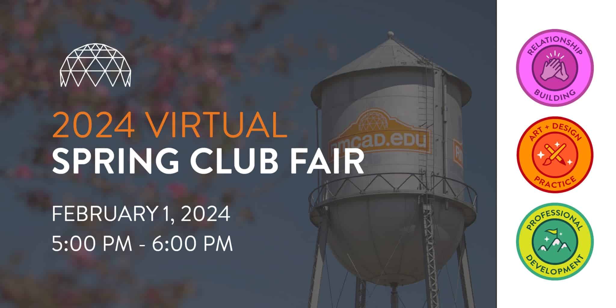 2024 Virtual Spring Club Fair: Find your squad Online - RMCAD
