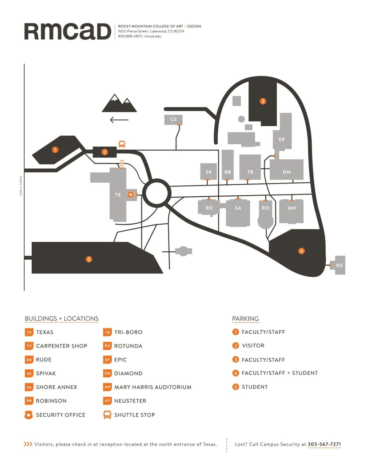 Campus Map - RMCAD